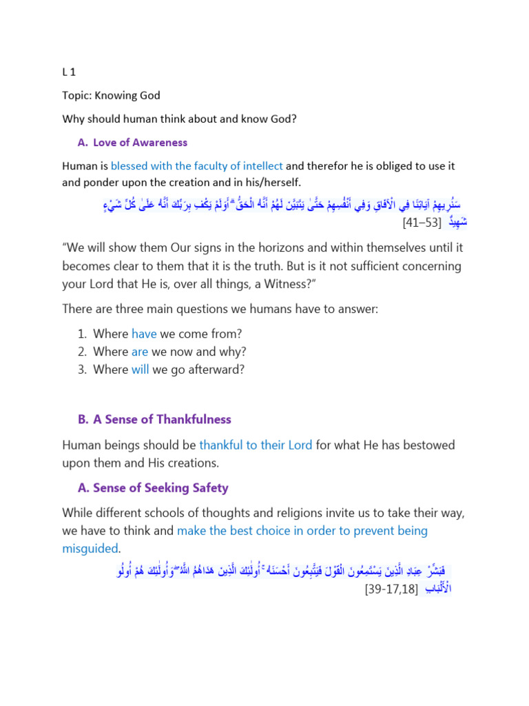 Summary Of The Lesson Pdf Pdf