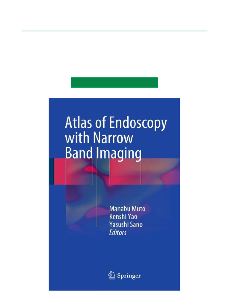 Atlas of Endoscopy with Narrow Band Imaging Digital PDF Download | PDF ...