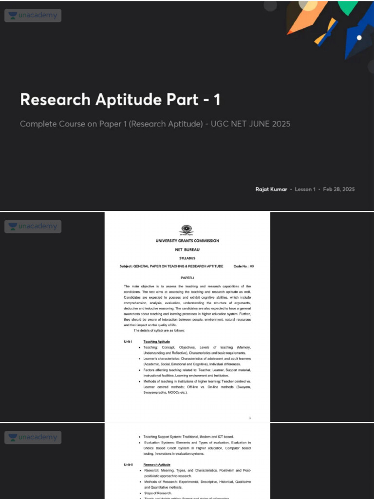 Aptitude Research | PDF