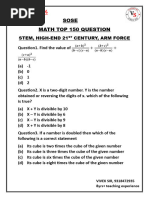Class 9 Mensuration Questions | PDF | Numbers | Rational Number