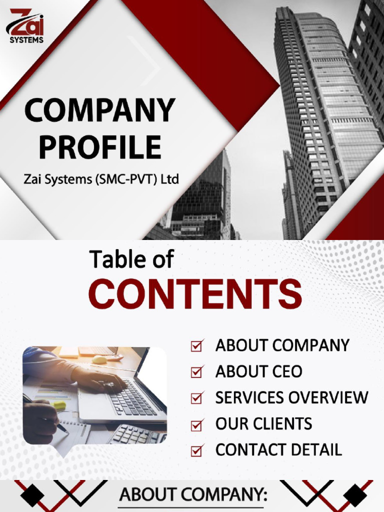 Zai Systems Services Company Profile | PDF