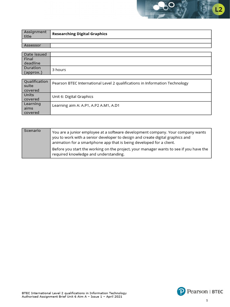 Digital Graphics Research Assignment Guide | PDF | Graphics | Learning