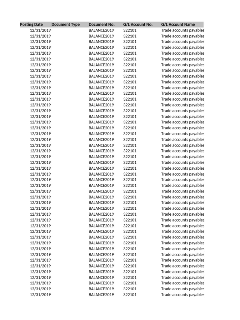 Trade Payable Ledger 2020.01-2023.09 | PDF | Accounts Payable | Accounting