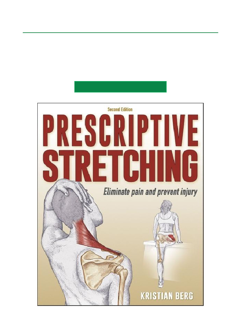 Prescriptive Stretching Guide PDF | PDF | Anatomical Terms Of Motion | Pain