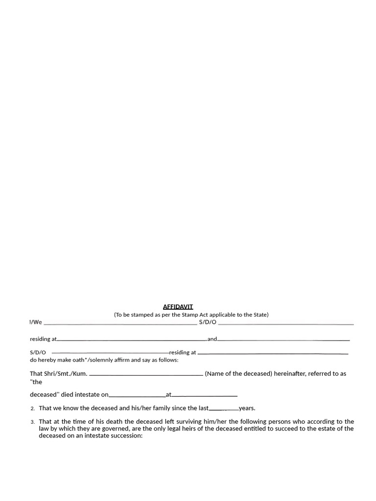 Affidavit_Annexure | PDF