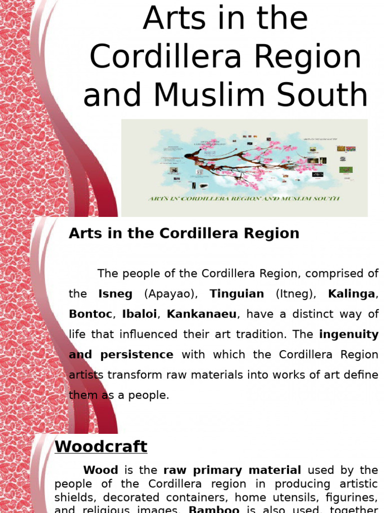 Cordillera and Muslim South Arts Overview | PDF