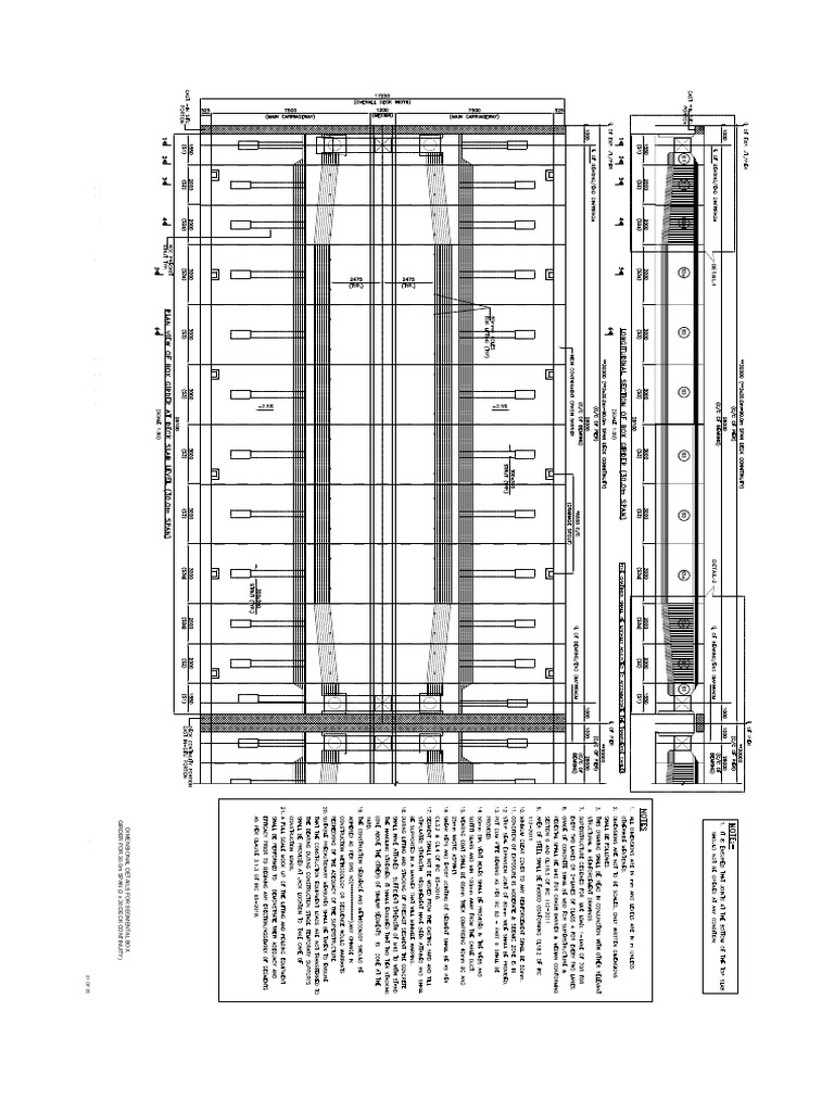 Dimensional Details for 30m Box Girder | PDF