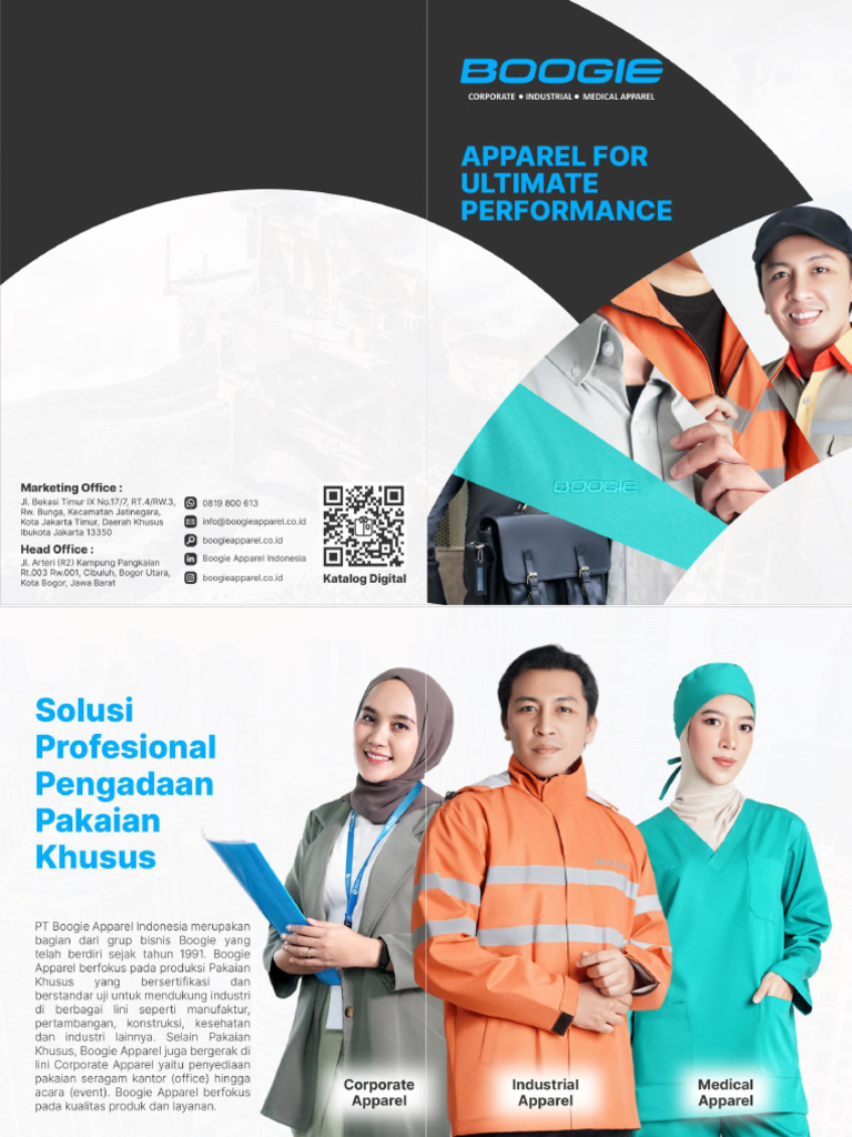 Company Profile 2023 Boogie Apparel Indonesia | PDF