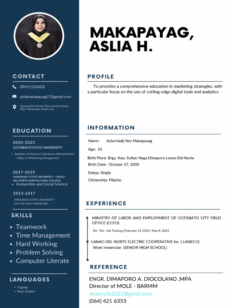 Blue Simple Professional CV Resume - 20241004 - 171519 - 0000 | PDF