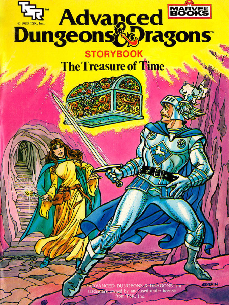 1983 TSR AD&D Storybook - The Treasure of Time | PDF