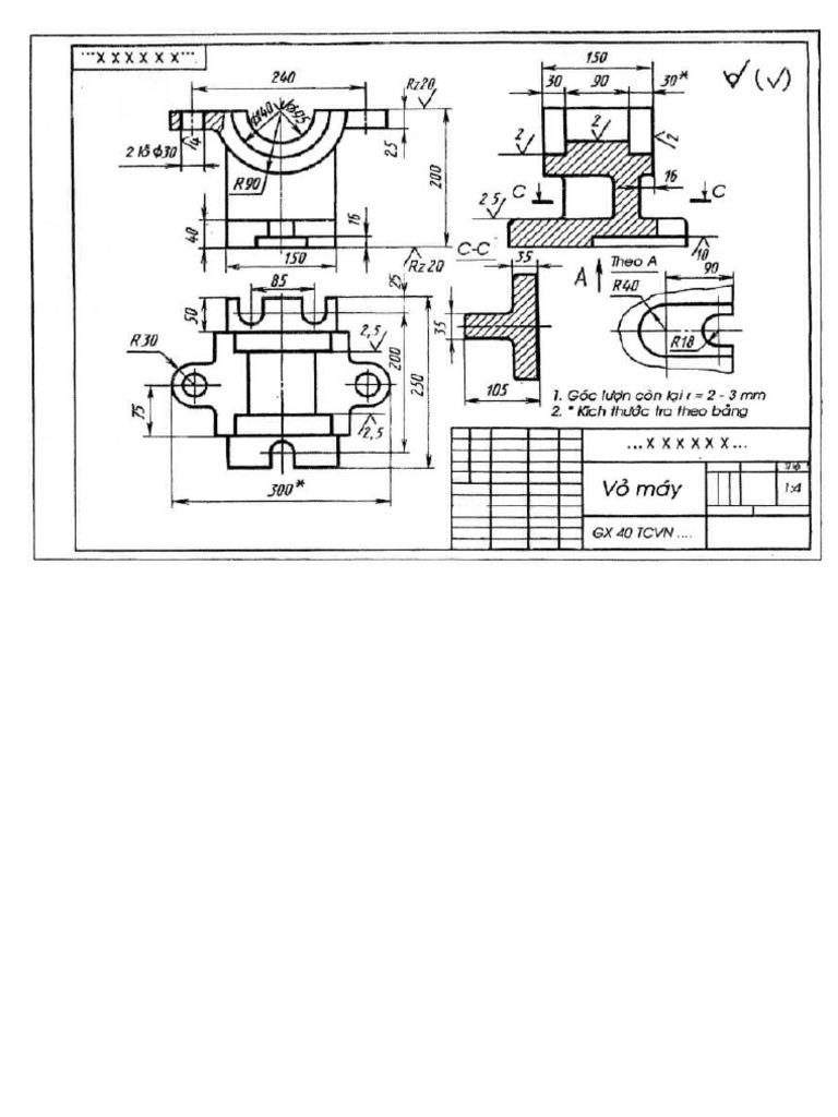 hình đề cad | PDF