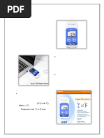 Elitech RC-5 Series Temperature Data Logger With External Temp Sensor Audio Alarm User Manual | PDF