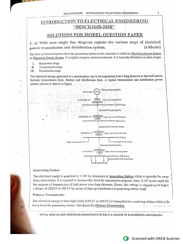 Electrical Notes | PDF