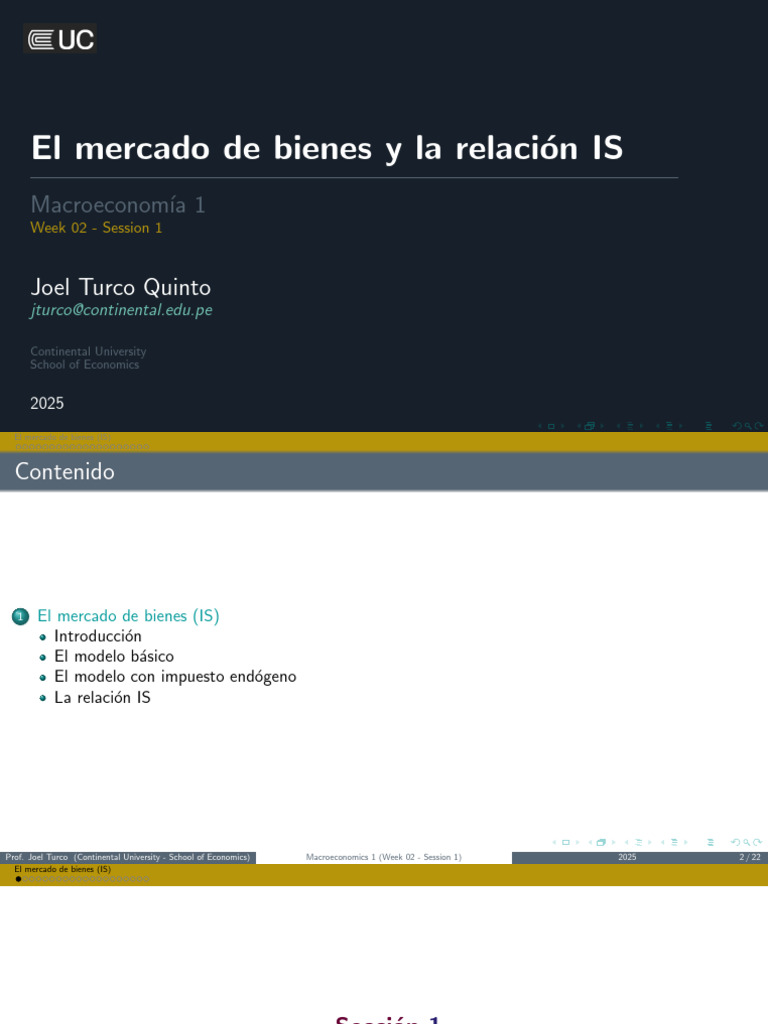S02.1 Lecture Macroeconomia1 Turco | PDF | Mercado (economía) | Economias