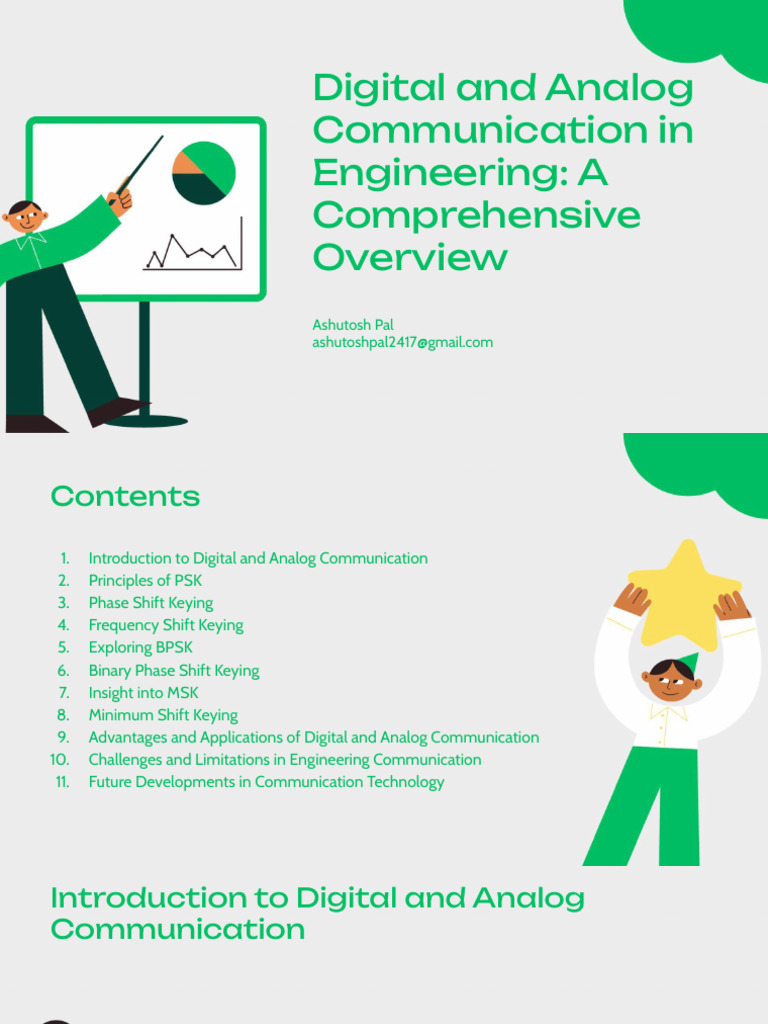 Digital and Analog Communication in Engineering - A Comprehensive ...