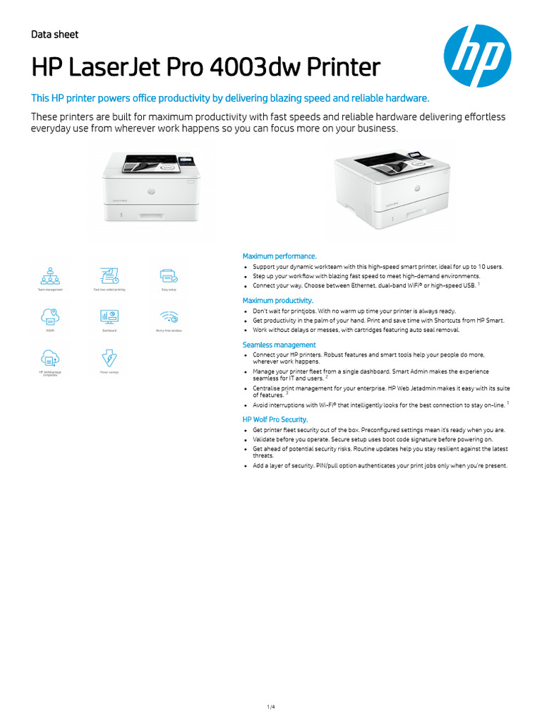 hp-108496802-c08168767 | PDF | Printer (Computing) | Computer Engineering