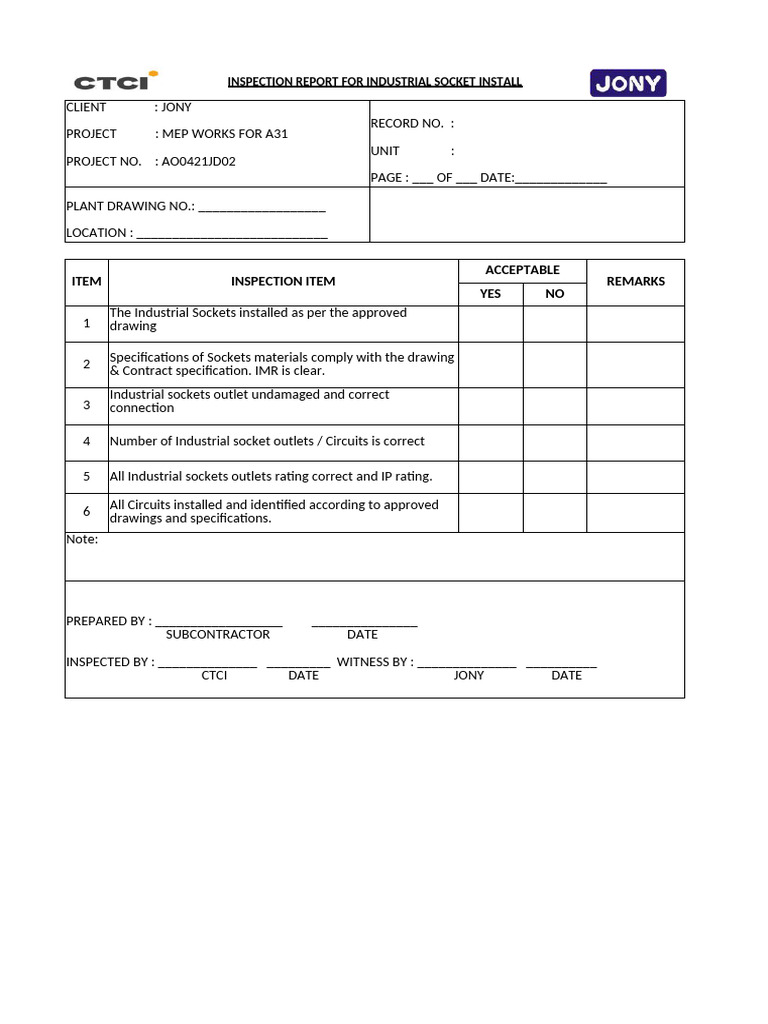 Sockets Installation | PDF