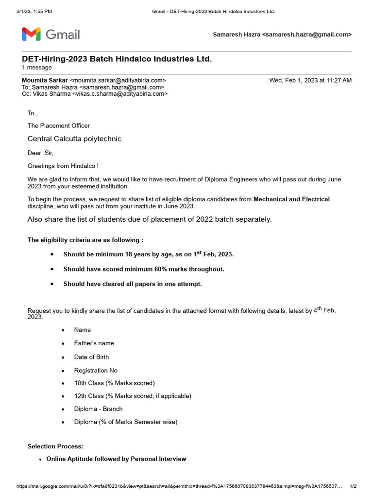 01 Hindalco Industries | PDF