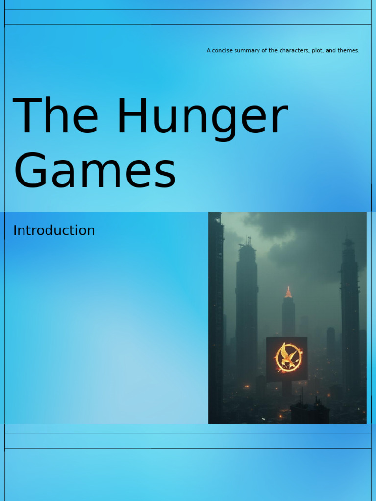The Hunger Games | PDF | The Hunger Games