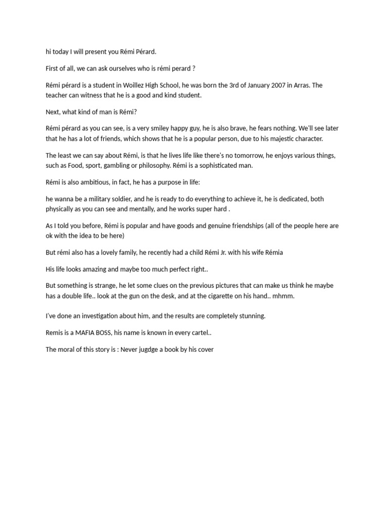 Texte Diapo Expo | PDF