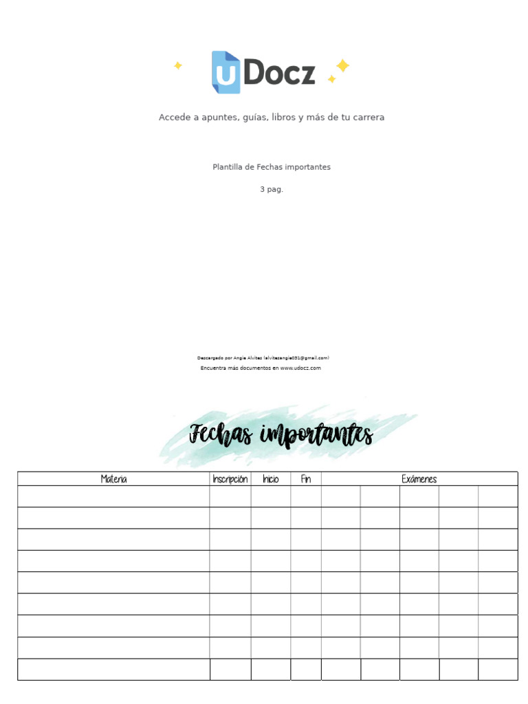 plantilla-de-fechas--142106-downloadable-4260661 | PDF