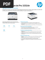 HP Laserjet Pro 4001-4004N/Dn/Dw/D Printer Series: Data Sheet | PDF ...
