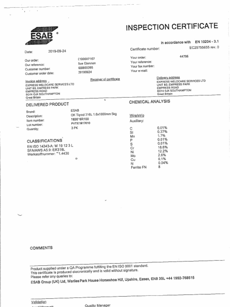 CONSUMABLES | PDF