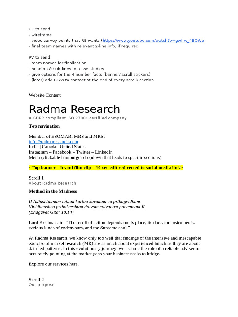 Website Content Radma Research Draft 1_22102021_CC | PDF | Http Cookie | Internet Privacy