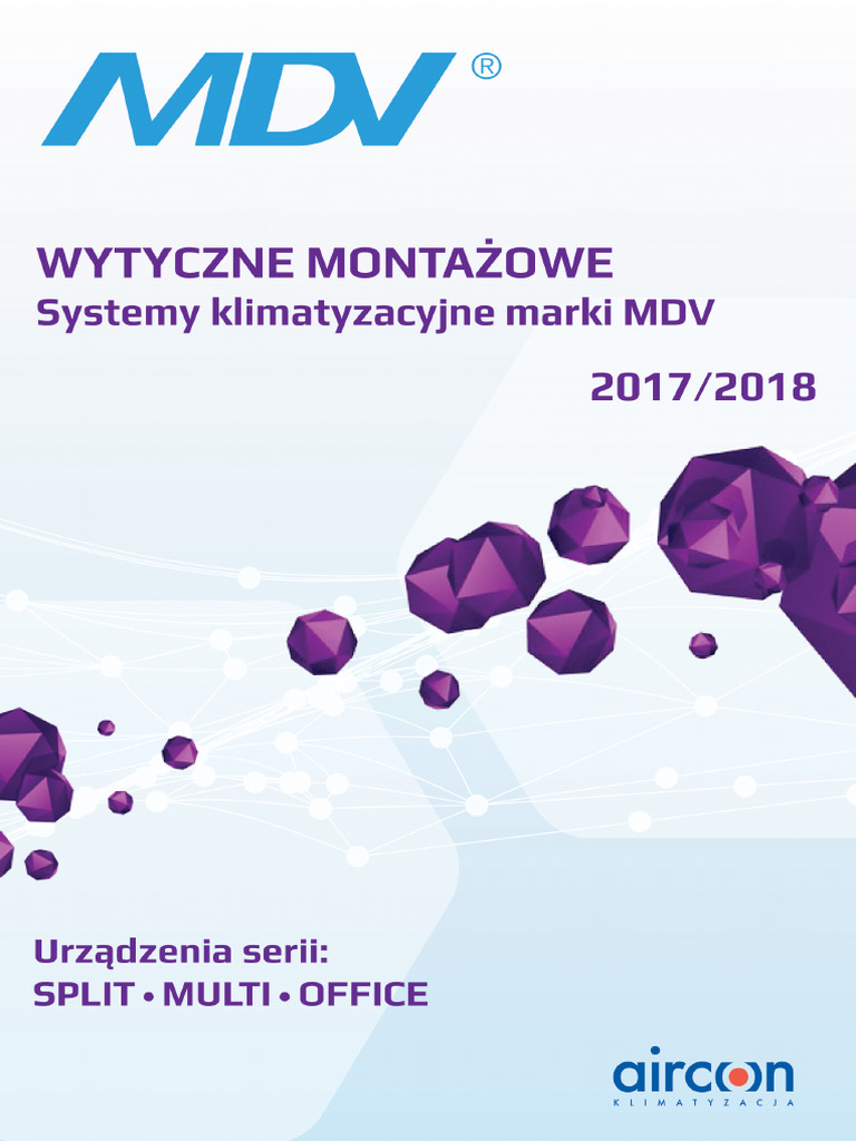 Wytyczne_montazowe_RAC_MDV_2017 | PDF