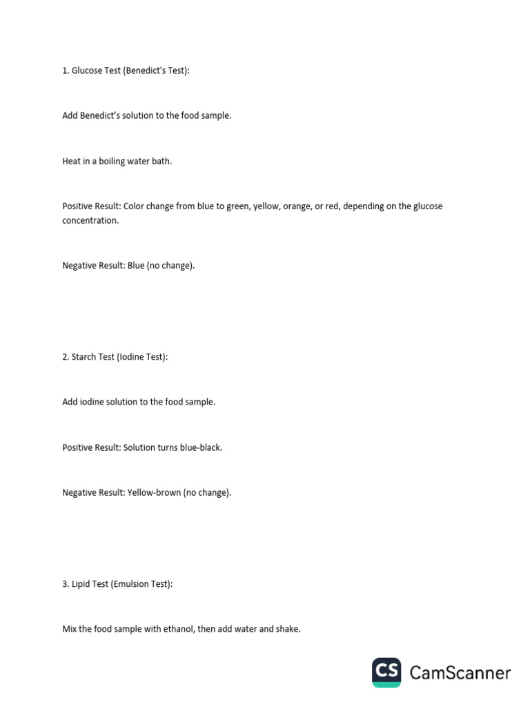 Glucose Test-WPS Office | PDF