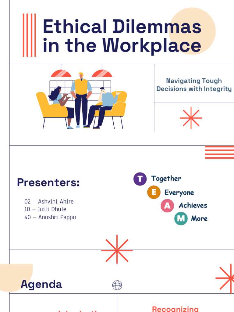Navigating Workplace Ethical Dilemmas | PDF | Integrity | Evaluation