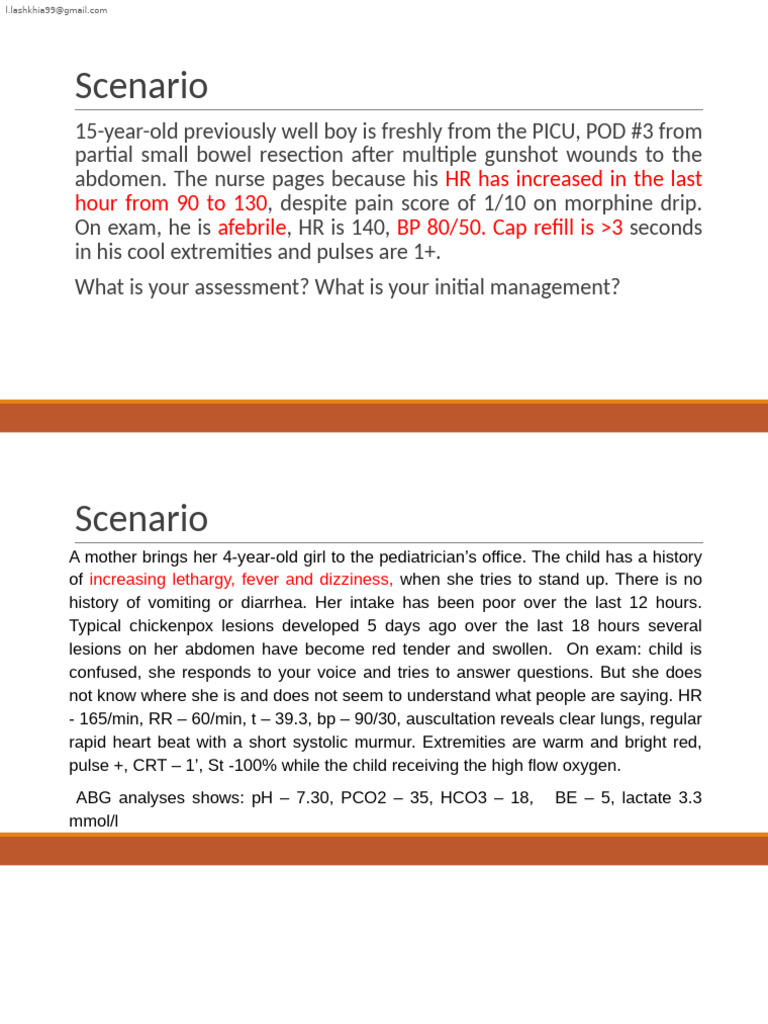 Pediatric Shock Assessment and Management | PDF | Shock (Circulatory ...