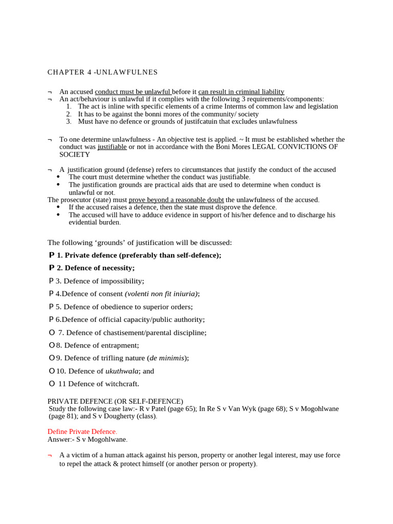 chapter 1- 4 | PDF | Prosecutor | Criminal Procedure In South Africa