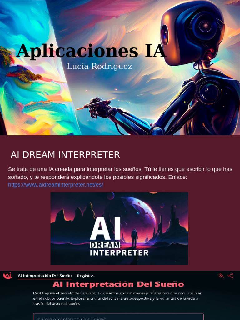 Aplicaciones IA | PDF