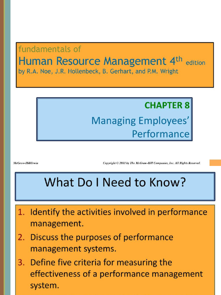 Performance Management | PDF