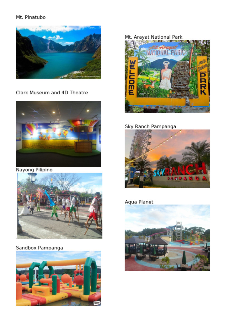 pampanga tourist spot | PDF