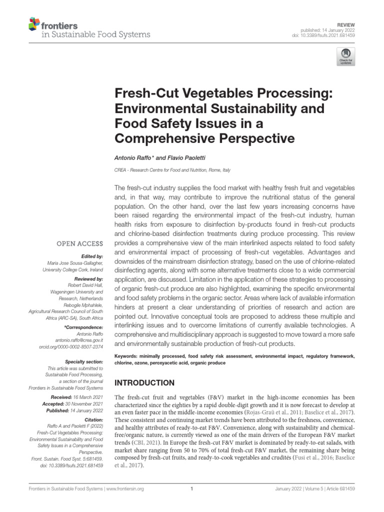 Raffo and Paoletti | PDF | Water | Obesity