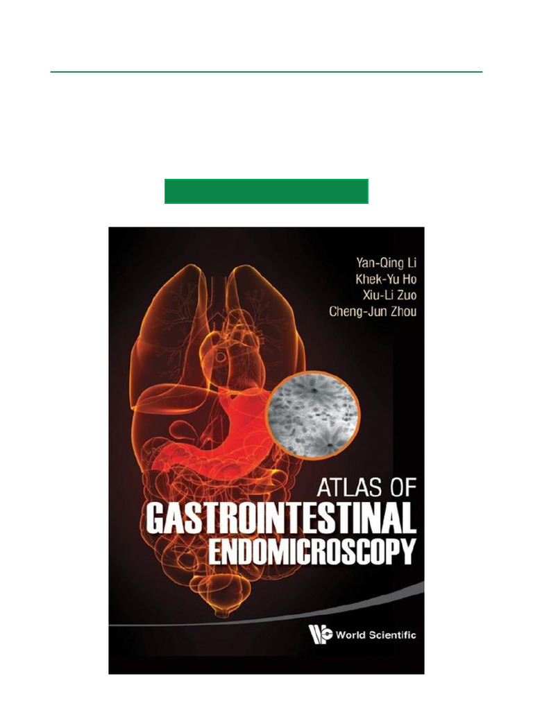 Atlas of Gastrointestinal Endomicroscopy Fast Download | PDF | Confocal ...