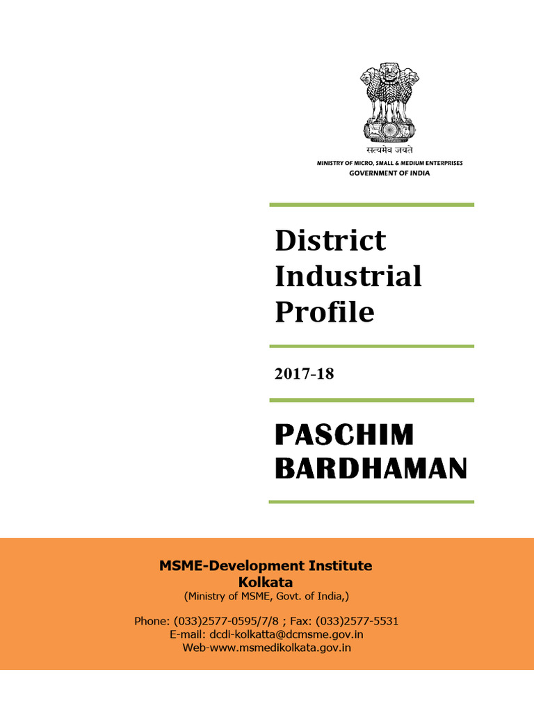 PASCHIM BARDHAMAN | PDF | Materials