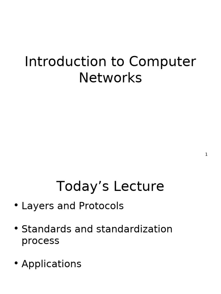 Topic - Layering | PDF | Internet Protocol Suite | Computer Network