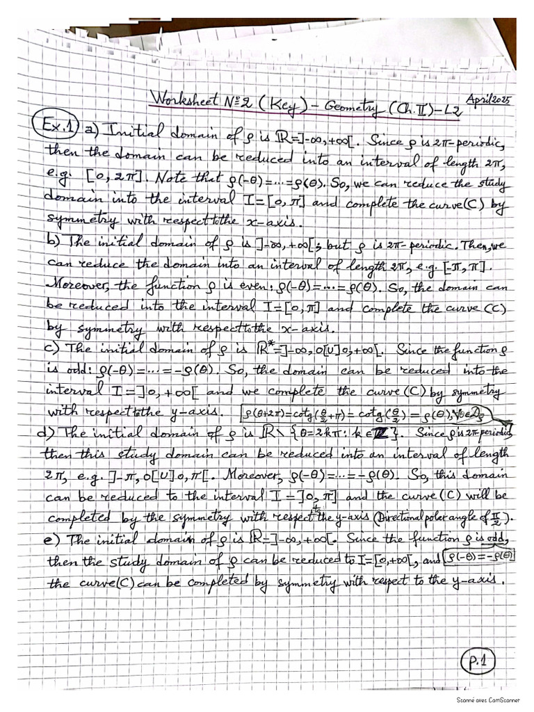 Correction of The Work Sheet 2 | PDF