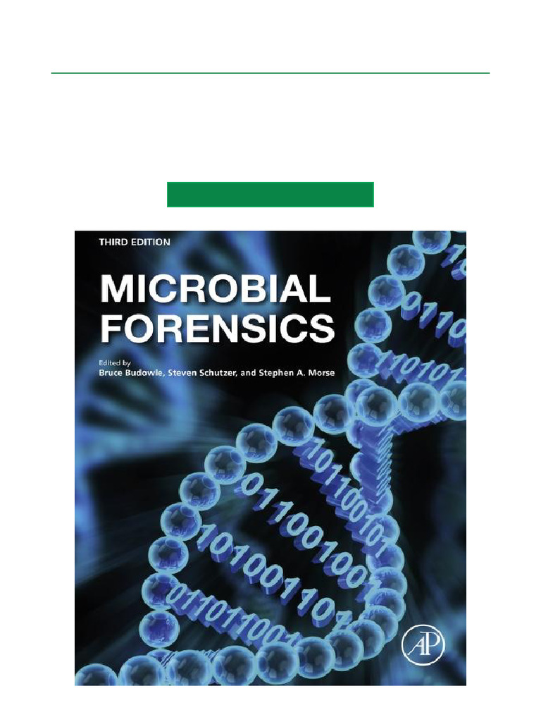 Microbial Forensics - 3rd Edition Updated Edition Download | PDF | Aum Shinrikyo | Biology