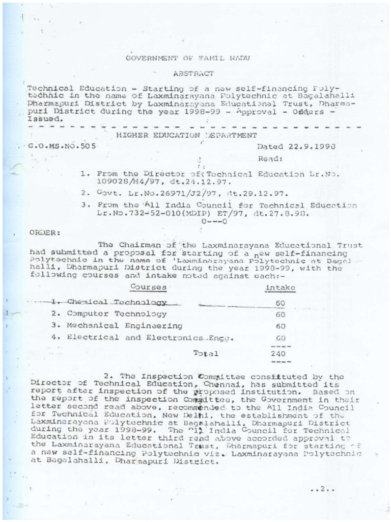 AICTE Approval | PDF