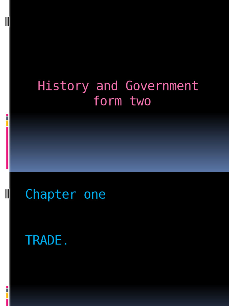 Form 2 Notes | PDF | Atlantic Slave Trade | Money