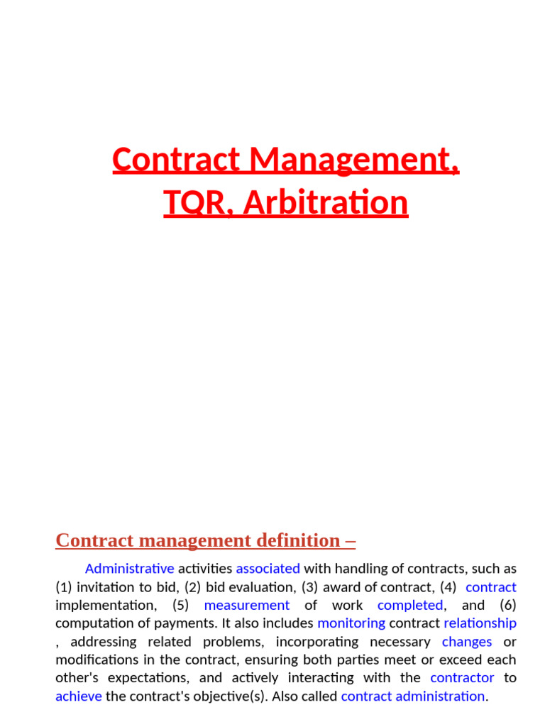 Contract Management | PDF | Surety | Bonds (Finance)