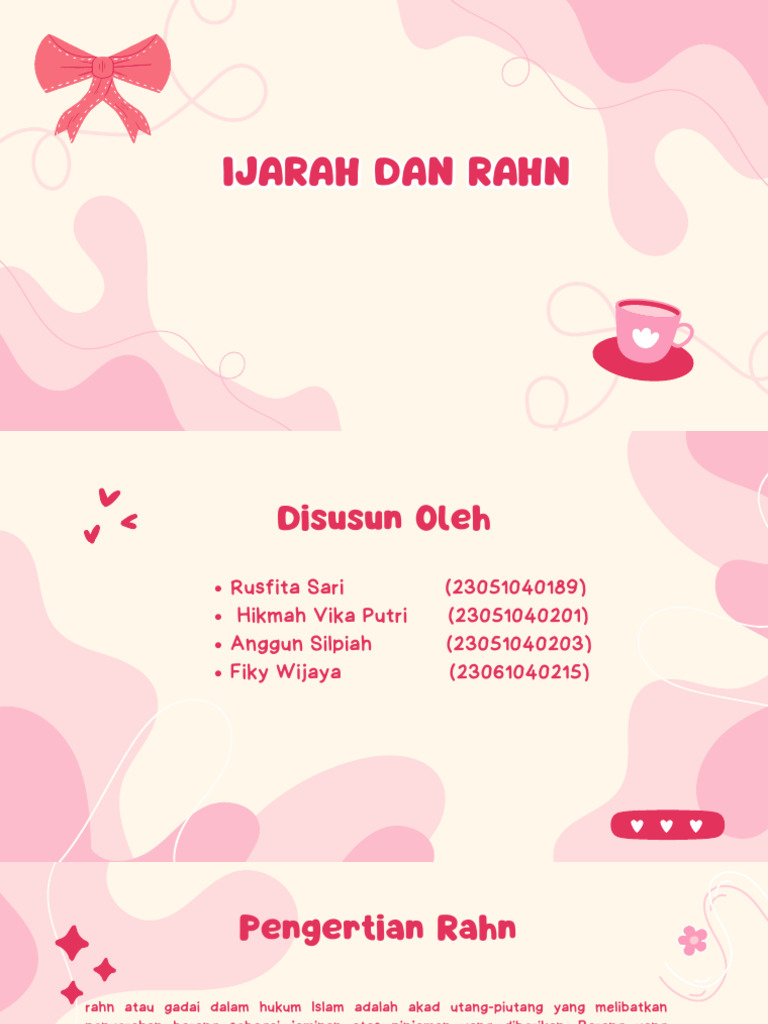 Ijarah Dan Rahn | PDF