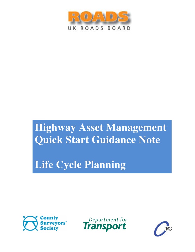 Highway Asset Management Lifecycle Guide | PDF | Highway | Risk