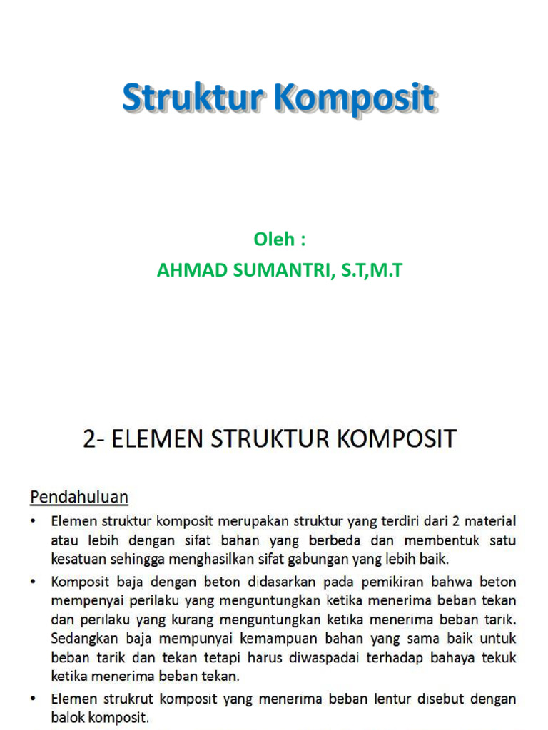 Struktur Komposit | PDF