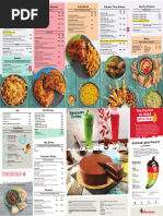 Galito's Menu and Prices in Kenya | PDF | Hamburgers | French Fries