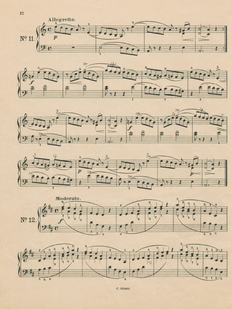 Etude 11 - Gurlitt | PDF